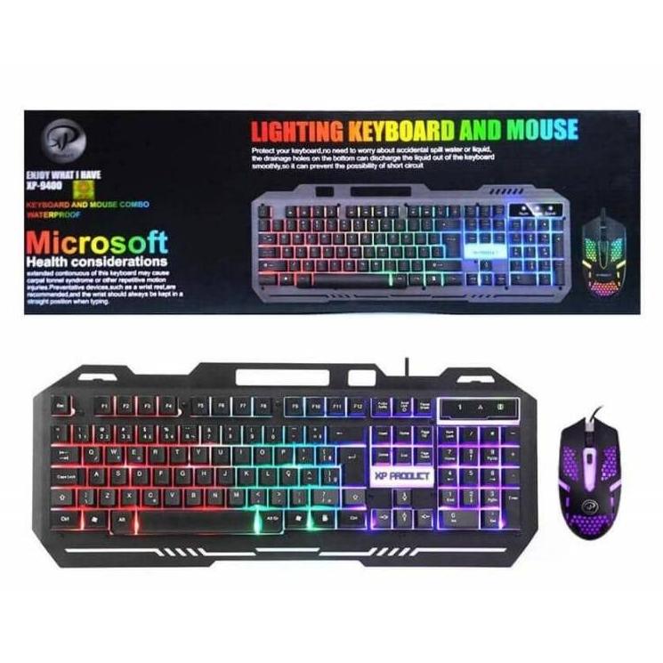 کیبورد و ماوس گیمینگ ایکس پی XP-9400 | صباسیستم